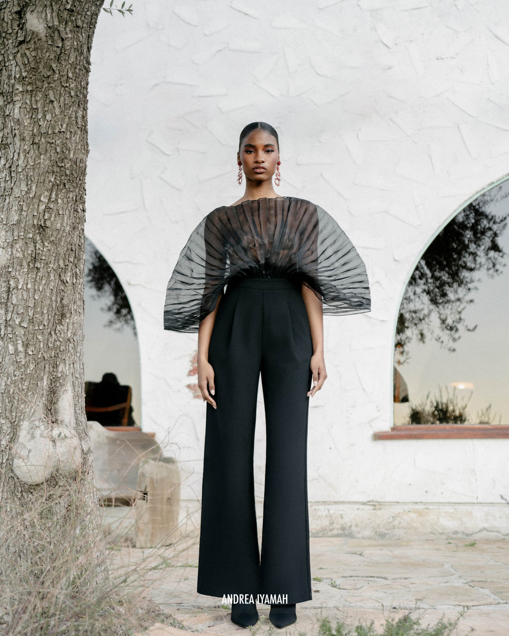 ANDREA IYAMAH SOMBRA BODYSUIT - ONYX – Andrea Iyamah