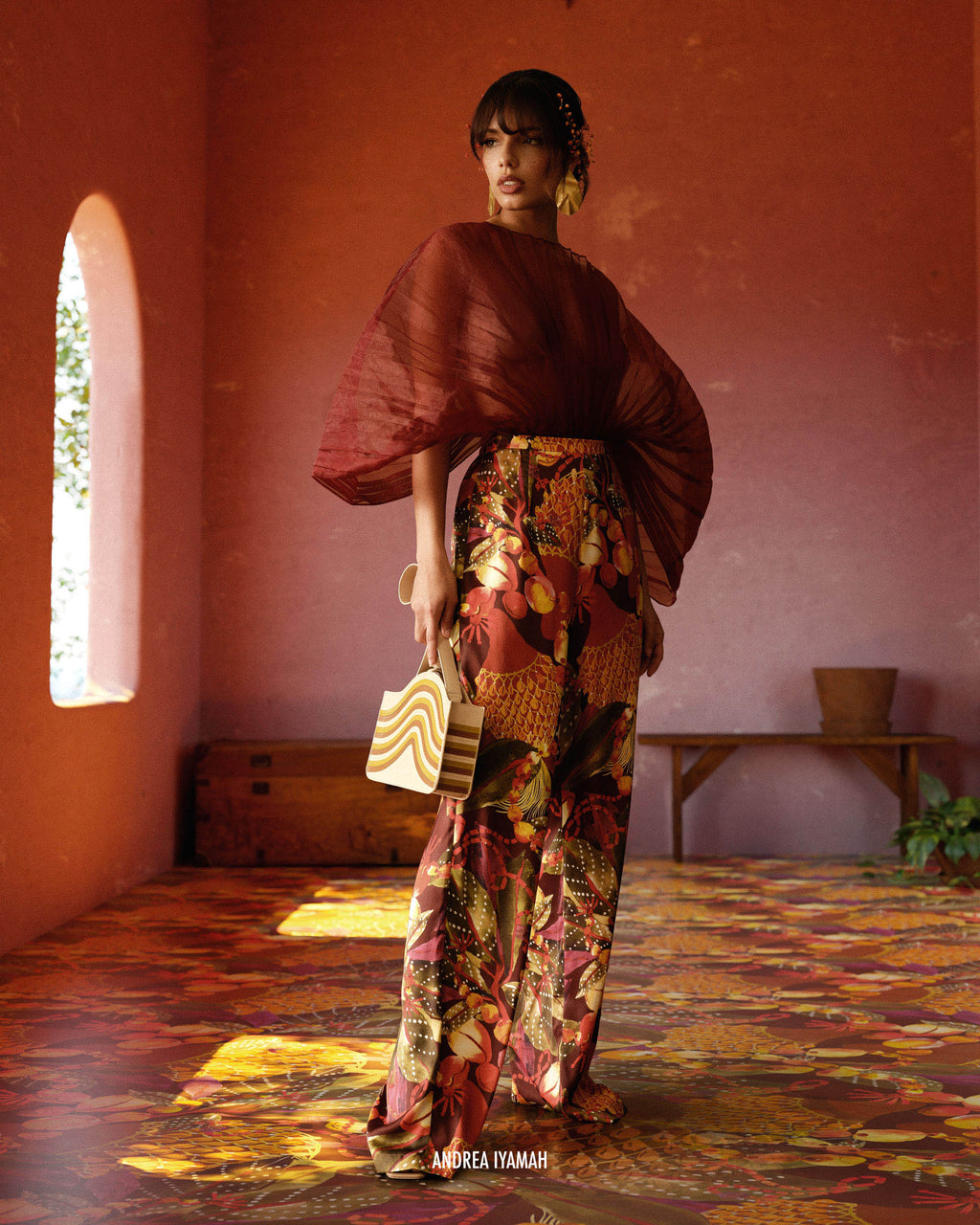 ANDREA IYAMAH UCHI PANTS - KOLA PRINT – Andrea Iyamah