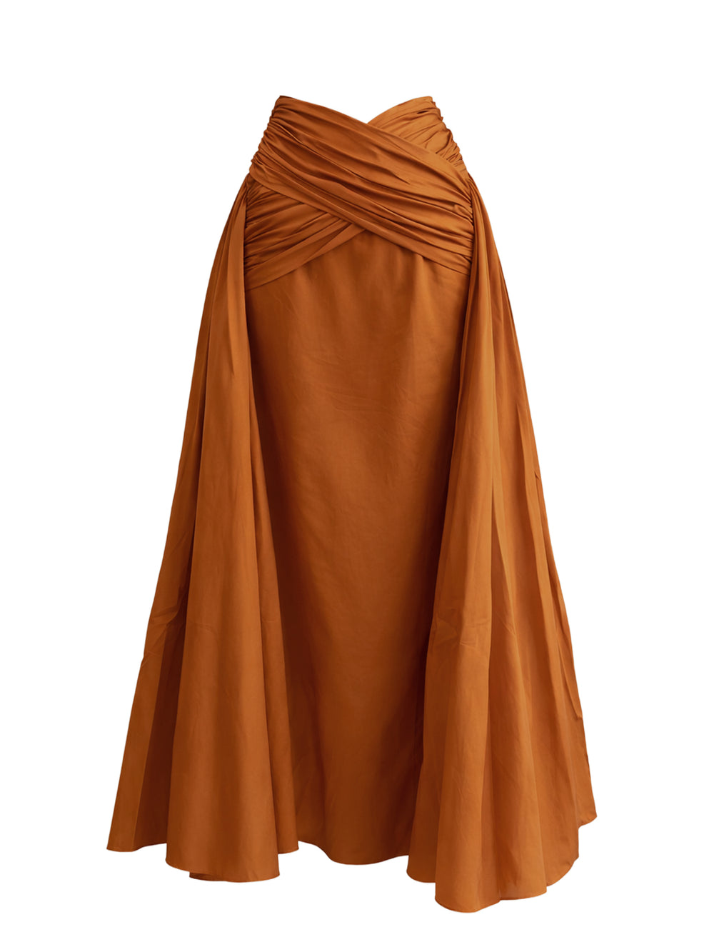 ANDREA IYAMAH GIA MAXI SKIRT - ORANGE
